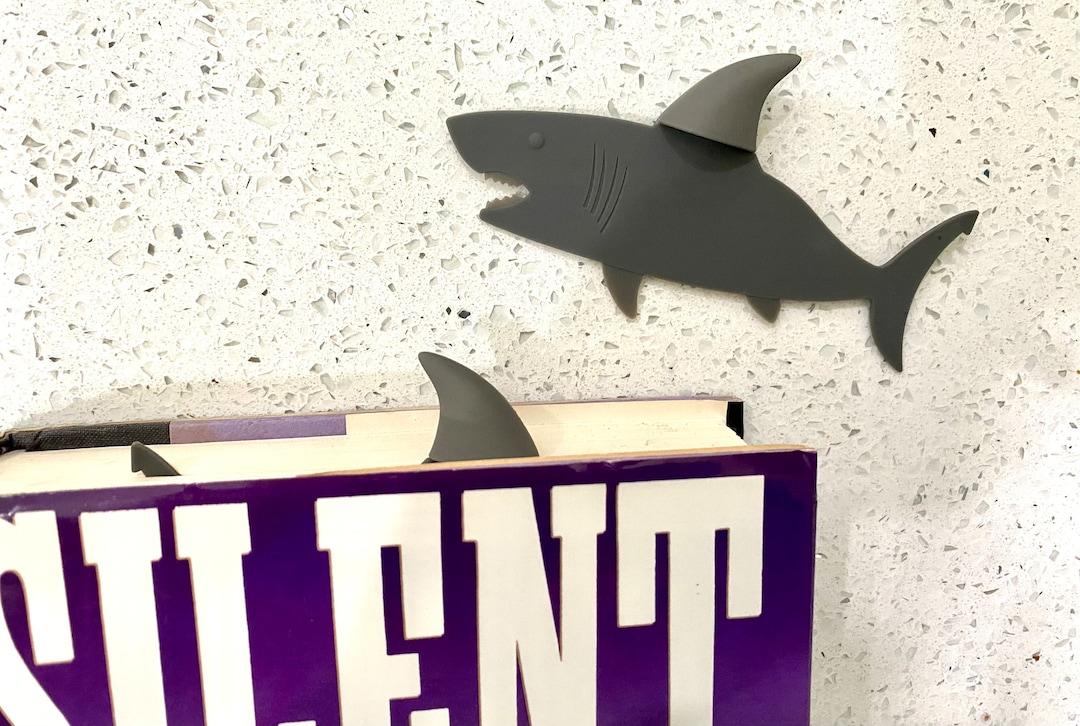 3D Shark Bookmark Jaws Bookmark Bookmark Shark Lover Fun Gift for Book ...