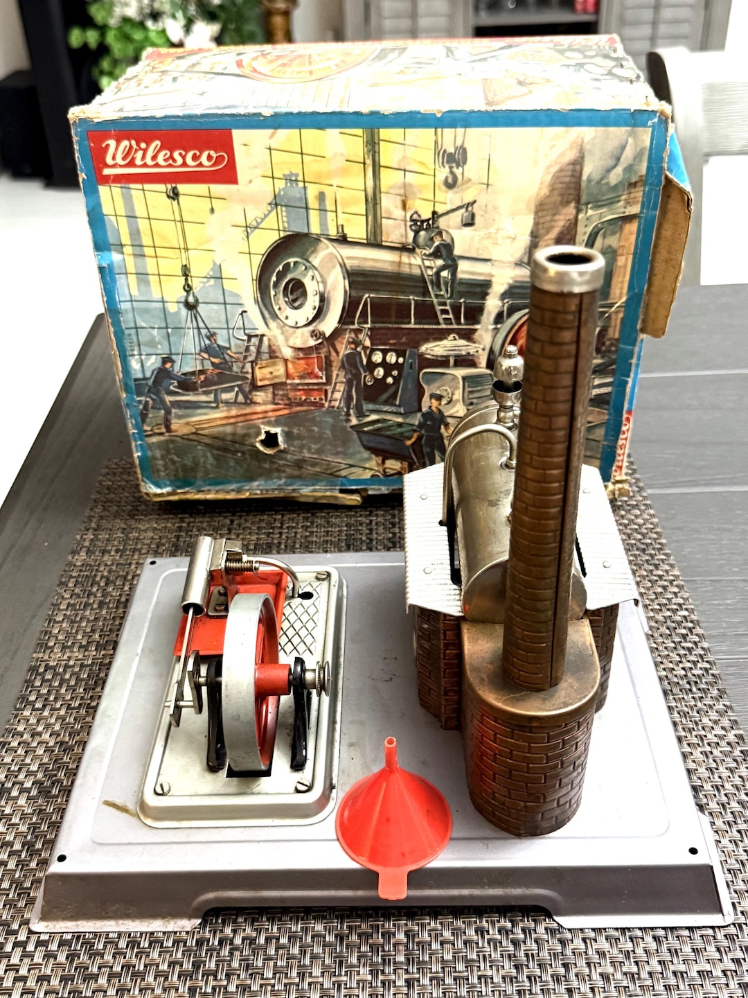 Vintage Toy- Wilesco D8 Steam Engine- German With Original Box! -1960 ...