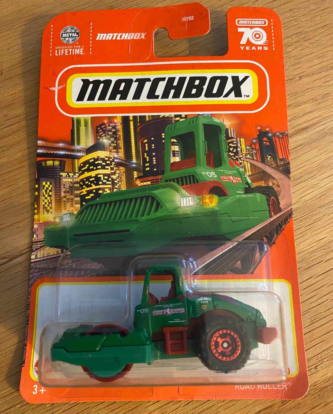 Matchbox -road Roller -green 52/100 Series - Etsy