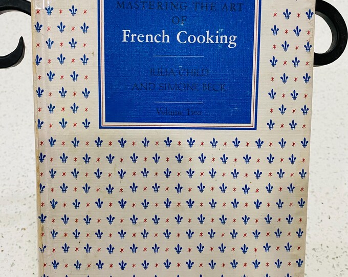 Vintage Cookbook 1970-julia Childs- Mastering the Art of French Cooking ...
