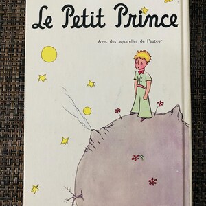The Little Prince,1970, French Book, Le Petit Prince, by Antoine De ...