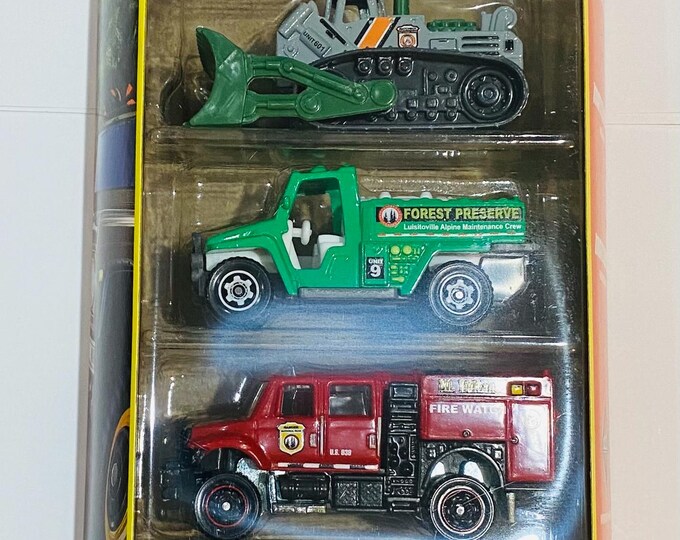 Matchbox - Wildfire Rescue - 5-pack 1:64 Scale Die-cast Vehicles – - Etsy