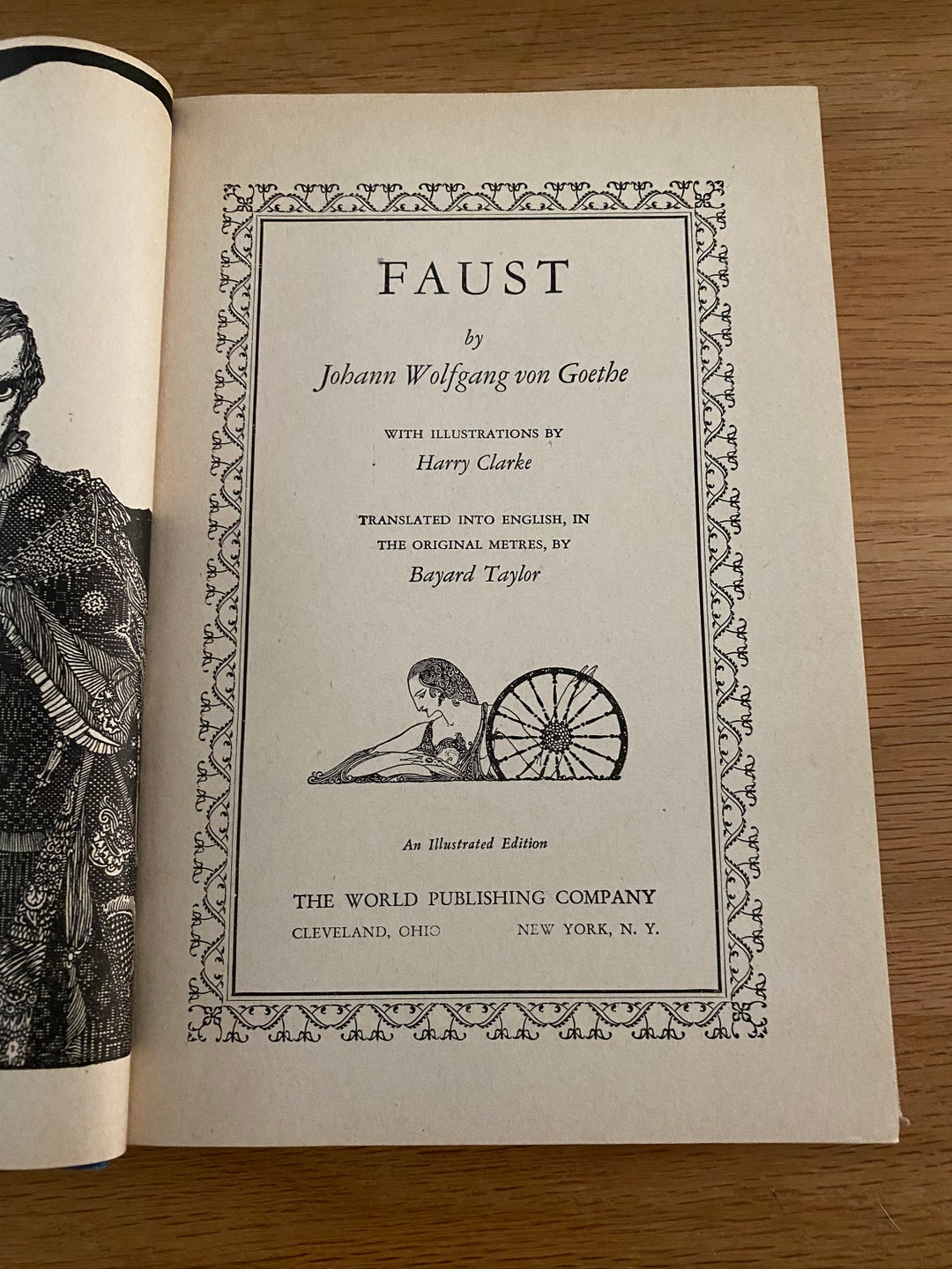 Faust 1942 GOETHE, by Johann Wolfgang Von Goethe, Illustrated by Harry ...