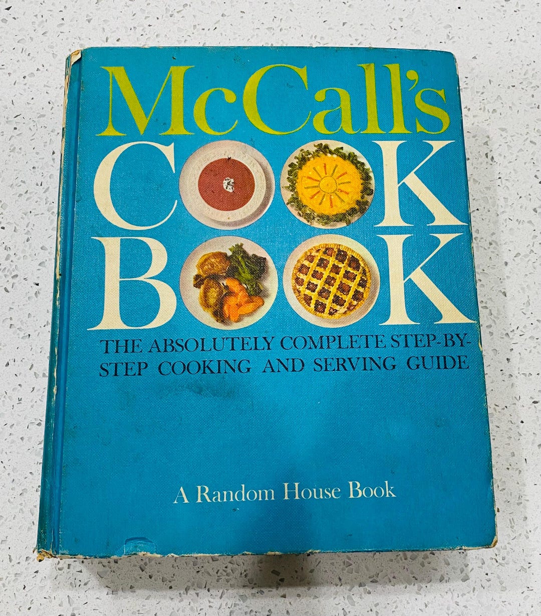 Cook Book - Mccall's COOKBOOK, 1963 - BLUE Cover - Random House ...