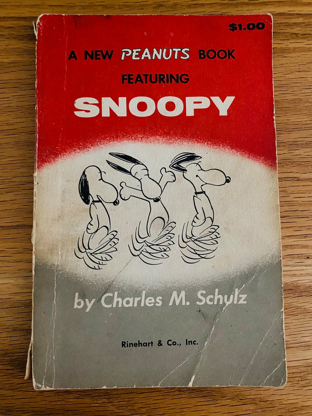 Snoopy A New Peanuts Book Featuring Snoopy, 1958 2nd Printing Written ...