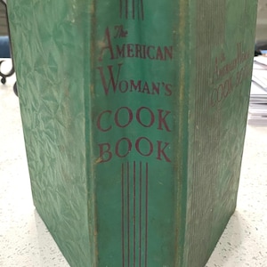 Vintage 1942 American Woman's Cookbook - Etsy