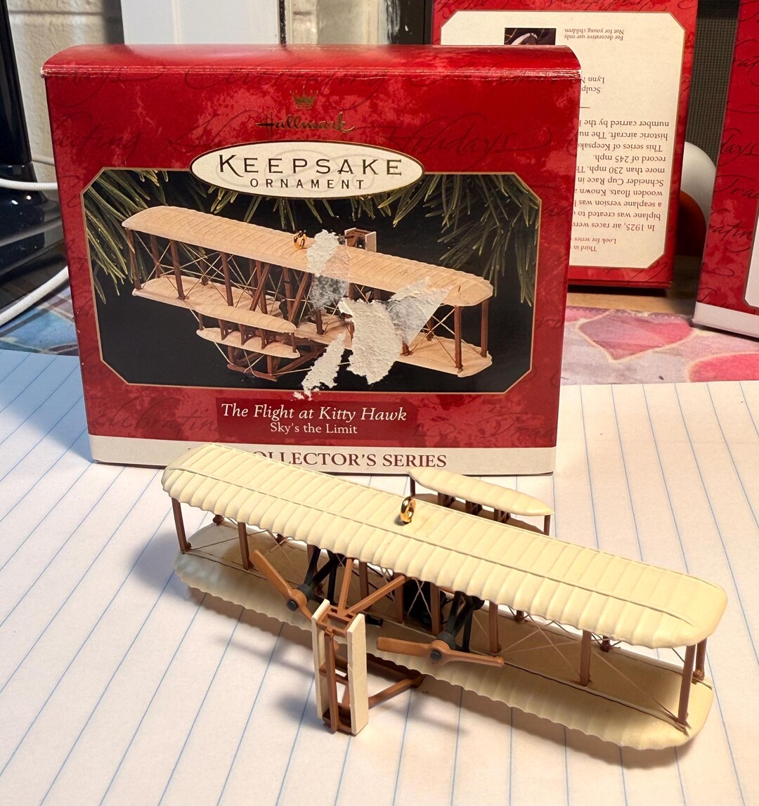 1997 Hallmark Wright Brothers Ornament – Sky's the Limit Series - Etsy