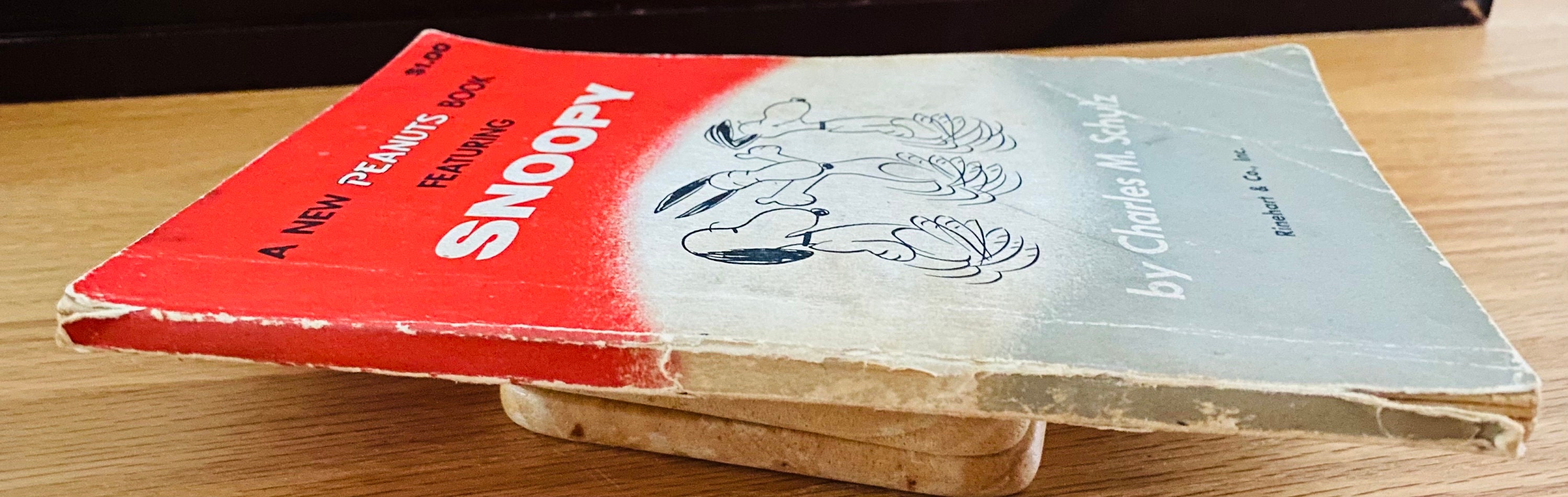 Snoopy A New Peanuts Book Featuring Snoopy, 1958 2nd Printing Written ...