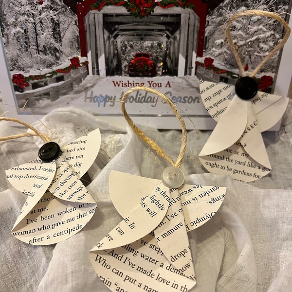 Button Angels Ornaments - Etsy