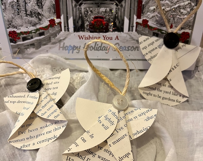 Mini Button Angels X 12 - Etsy