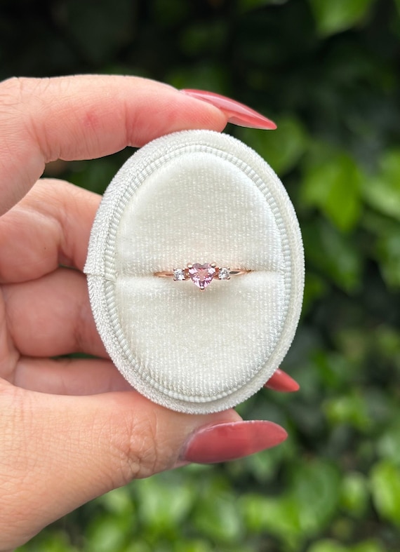 pink tourmaline ring - Gem