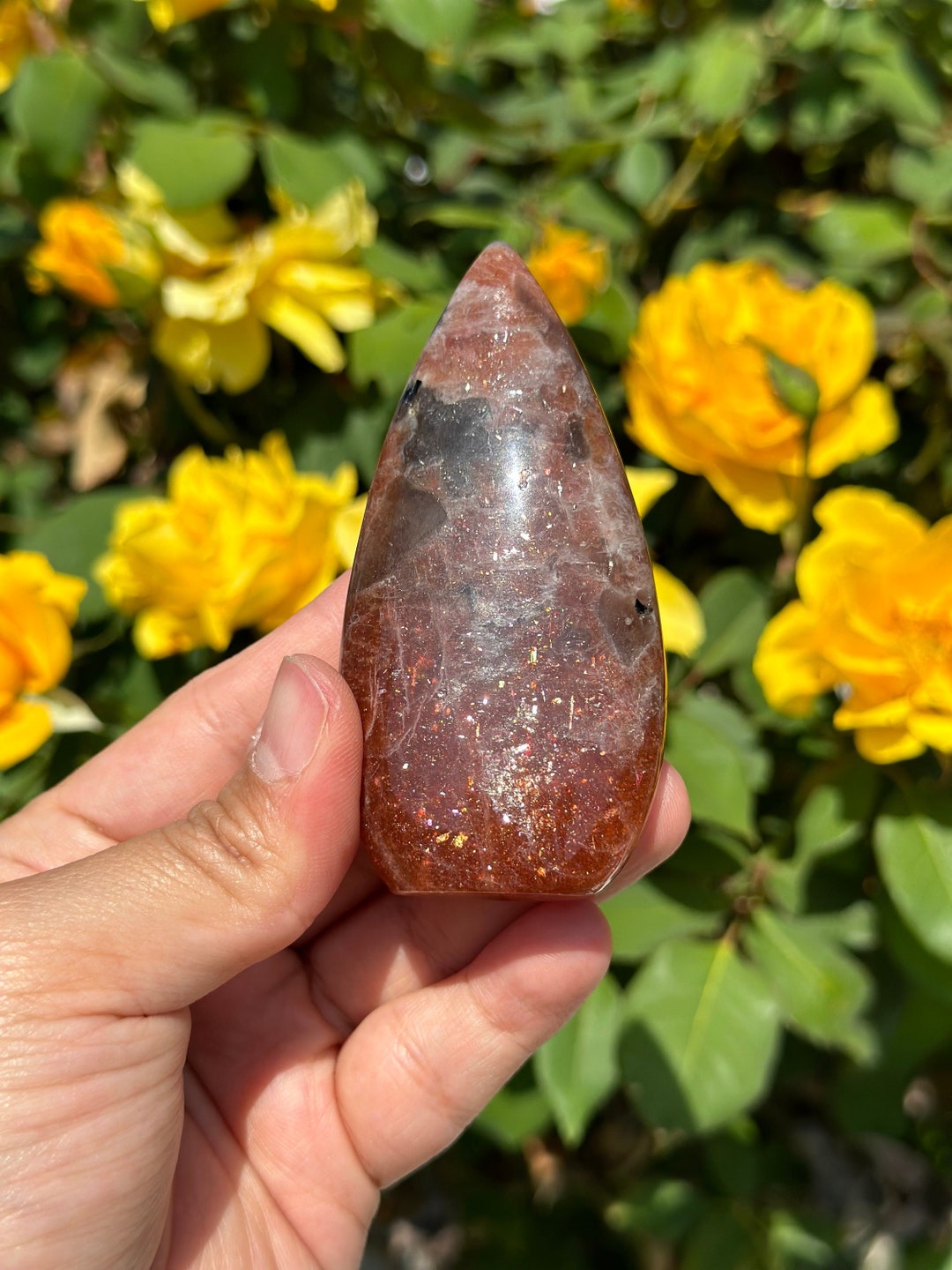 Sunstone Freeform High Quality Sunstone Freeform Orange Home Decor ...