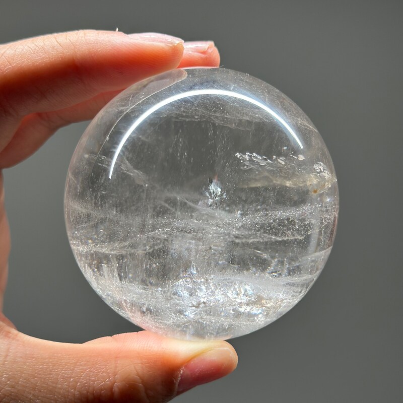 3 Inch Crystal Ball - Etsy