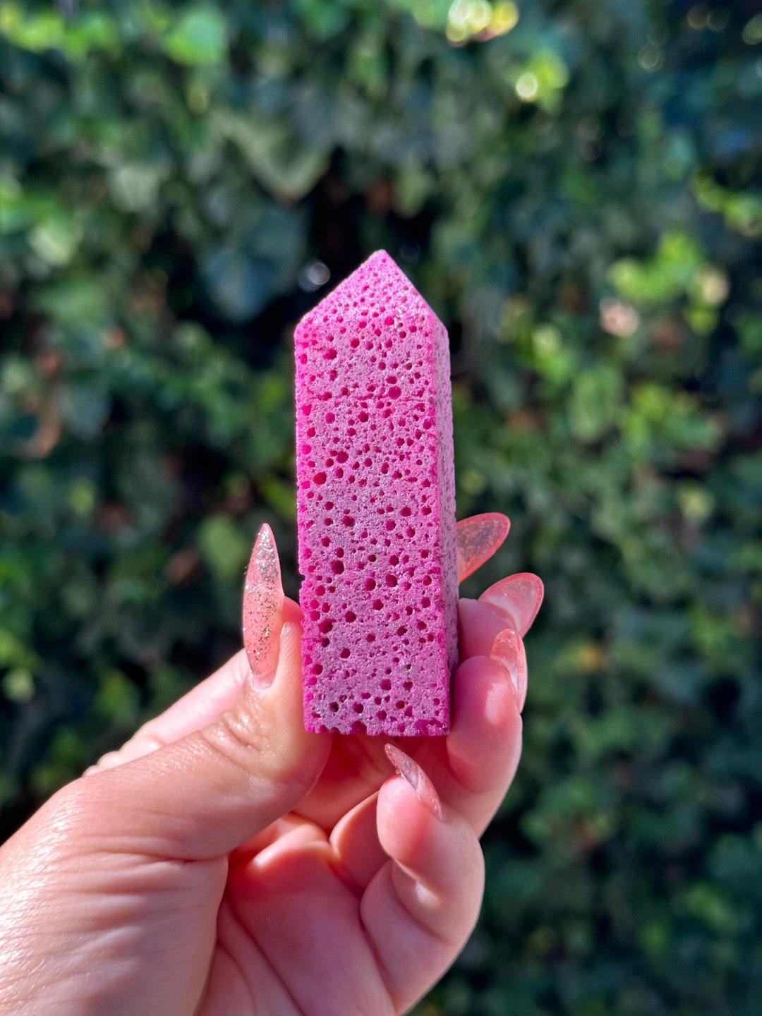 Ruby Tower Ruby Stone Tower Heart Chakra Heart Stone for Decoration ...