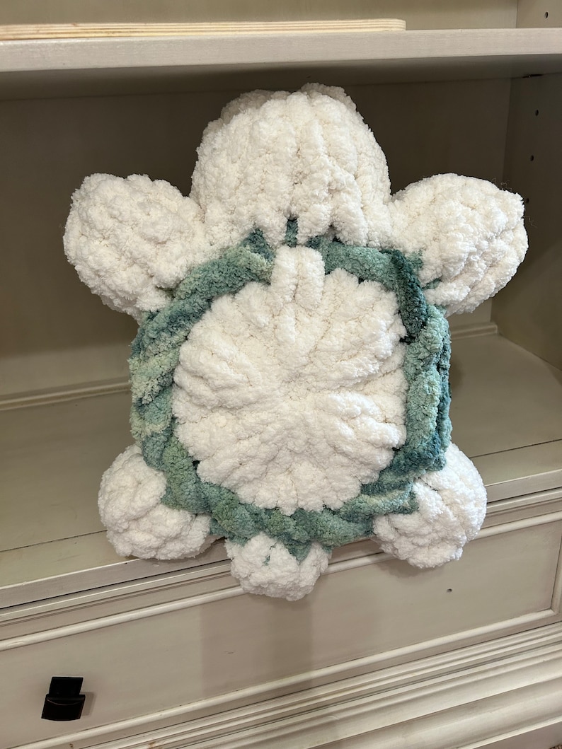 Hand Knit a Chunky Turtle Turtle Plushie Hand Crochet Pattern - Etsy