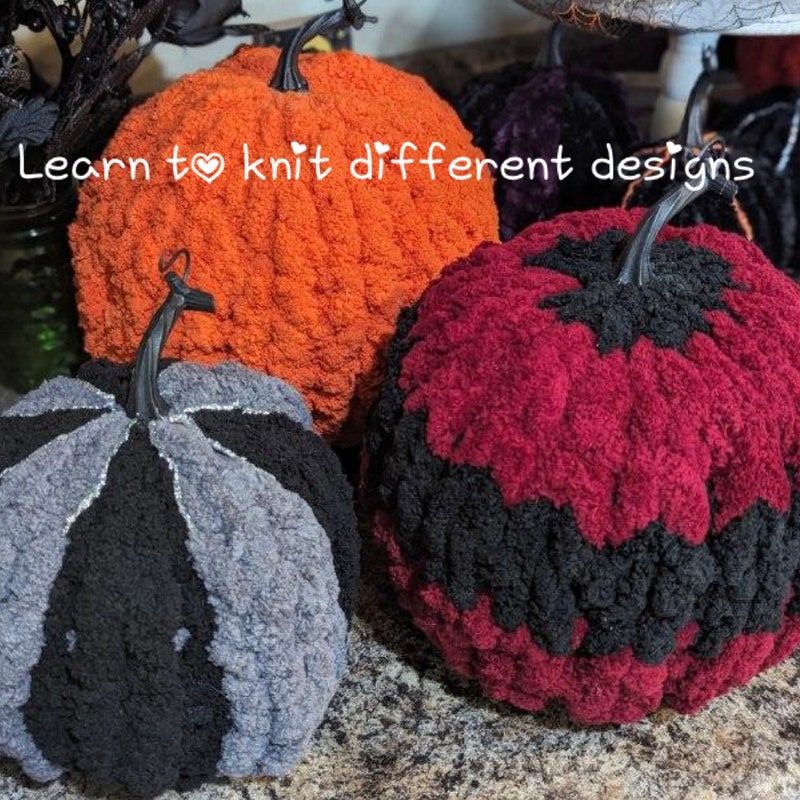 Chunky Yarn Pumpkin - Etsy