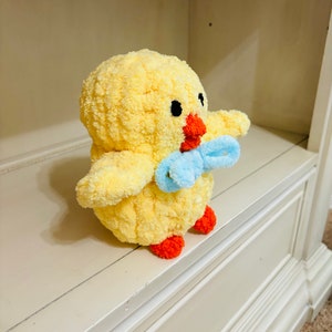 Chunky Hand Knit a Baby Chick | Finger Knit Animal Plushie | Farm ...