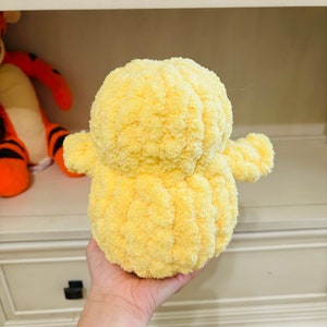 Chunky Hand Knit a Baby Chick | Finger Knit Animal Plushie | Farm ...