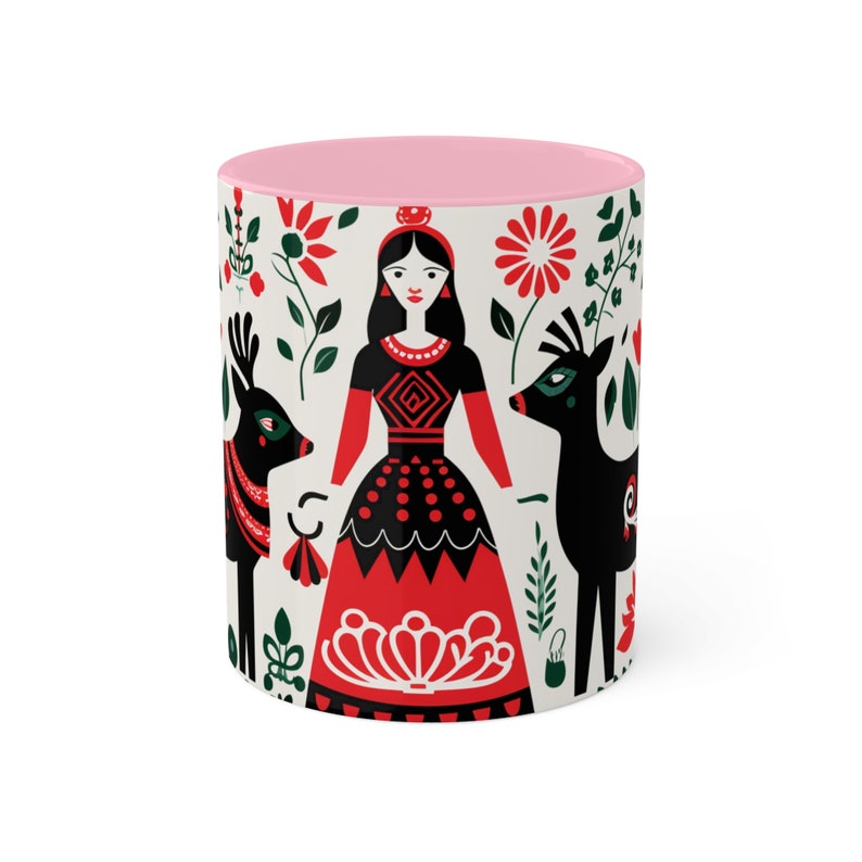 Bulgarian Woman in National Dress Coffee Mug - Festive Gift for ...