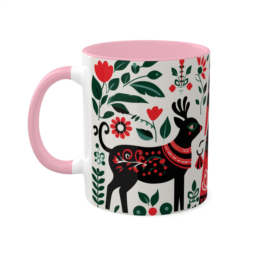 Bulgarian Woman in National Dress Coffee Mug - Festive Gift for ...
