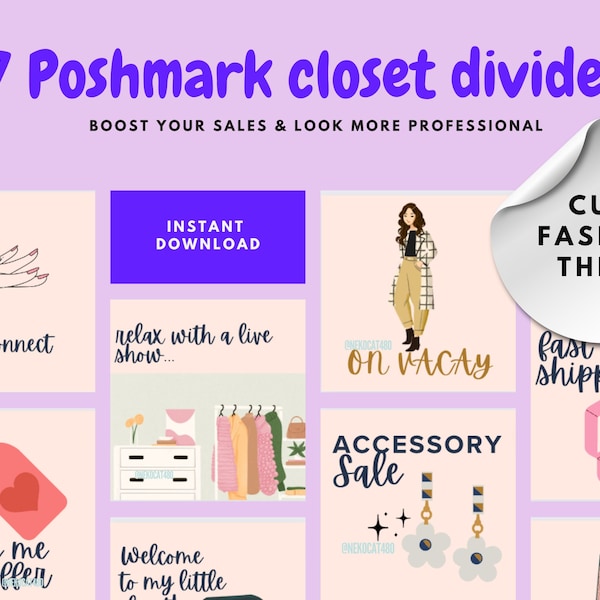 Poshmark Template - Etsy