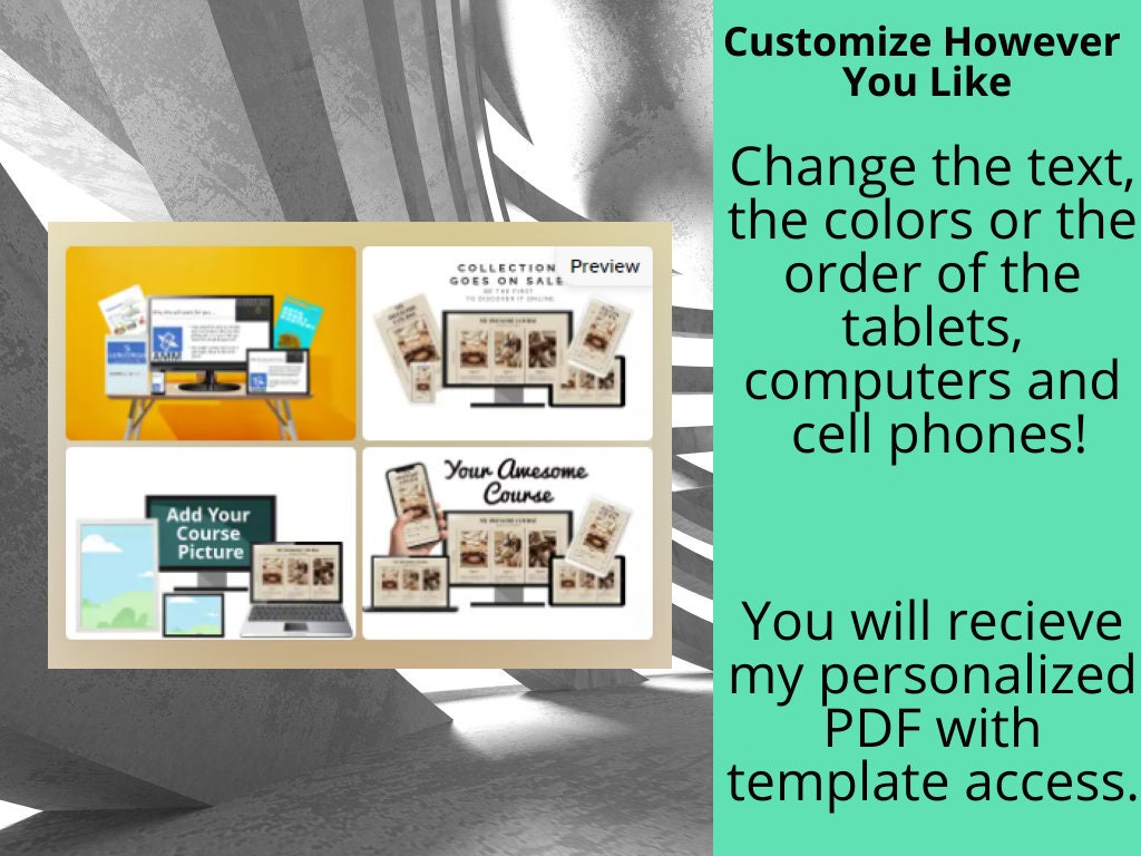 Digital Product Templates | Digital Product Tech Drag&dop | Vistacreate ...
