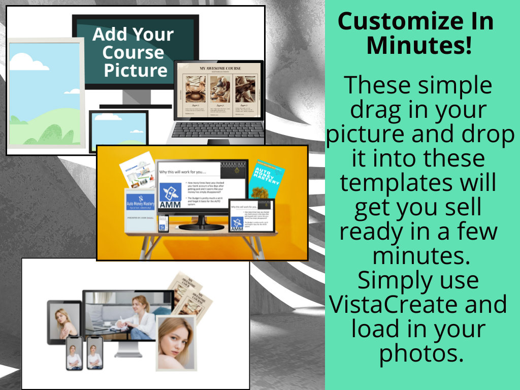 Digital Product Templates | Digital Product Tech Drag&dop | Vistacreate ...