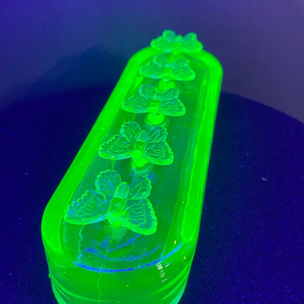 Rare Vaseline Glass - Etsy