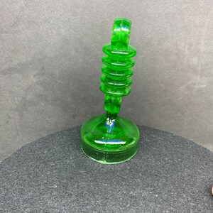 Uranium Glass Strain Insulator Circuit Fuse on the Font (emerald) - Etsy