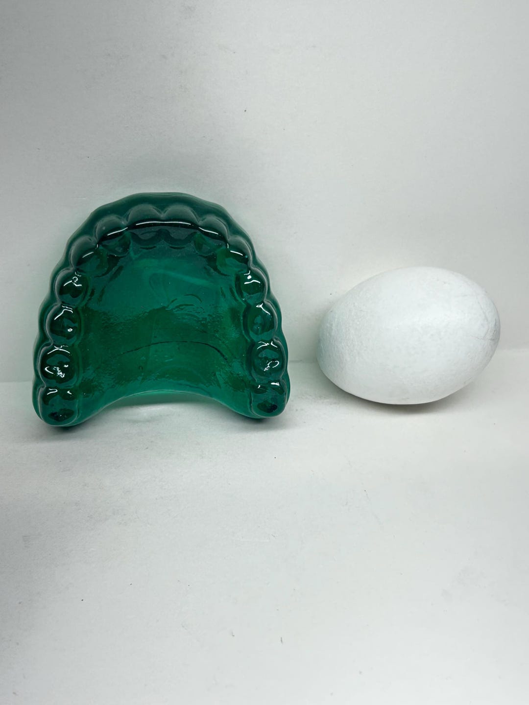 Emerald Swirl Glass Full Sized Dental Teeth - Etsy