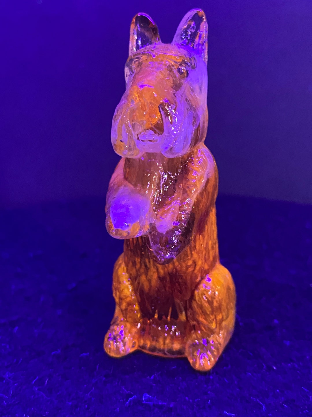 Genuine Boyd Glass Fiery Selenium Scotty Dog - Etsy