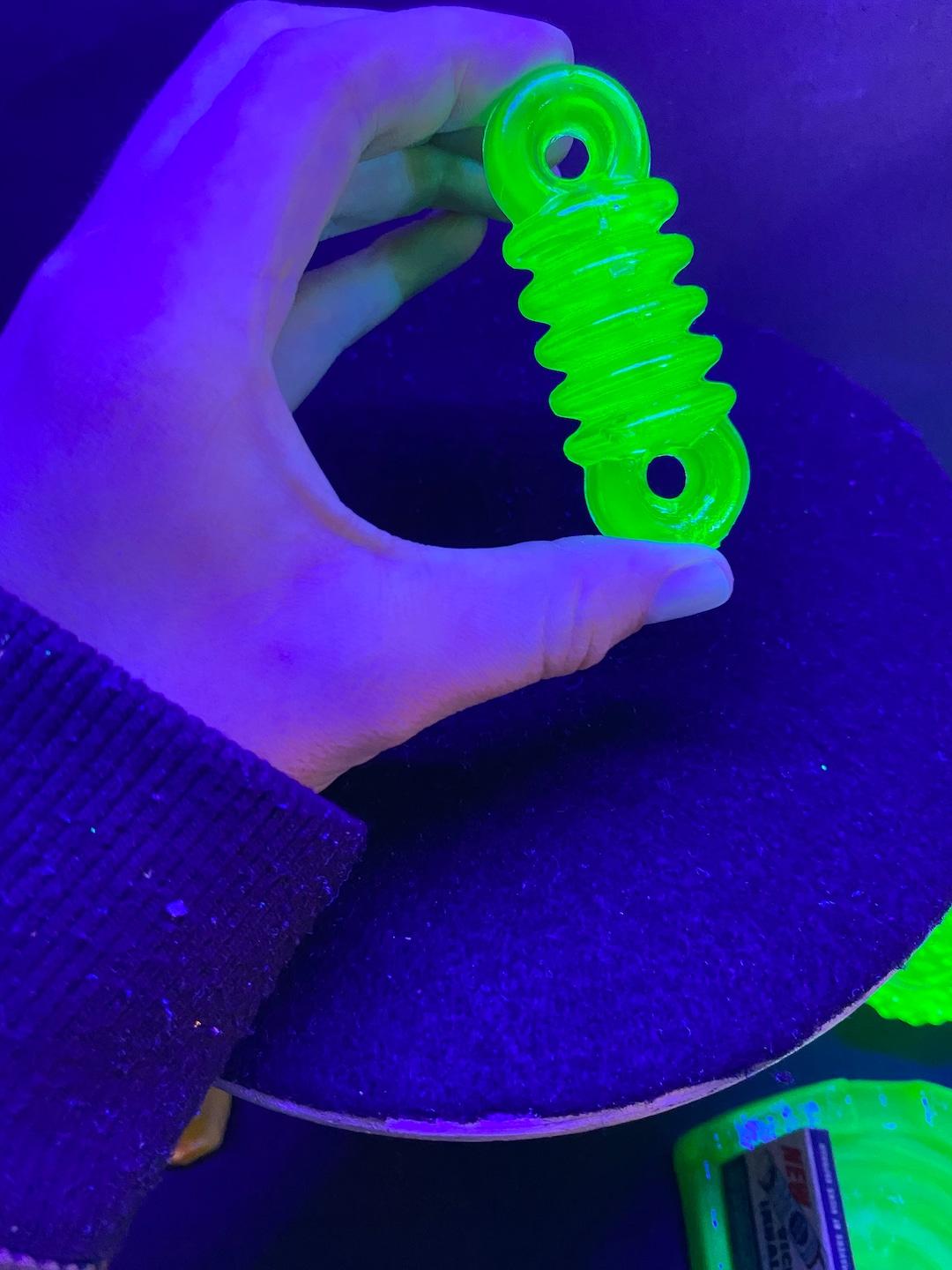 Uranium Glass Strain Insulator Circuit Fuse (emerald) - Etsy