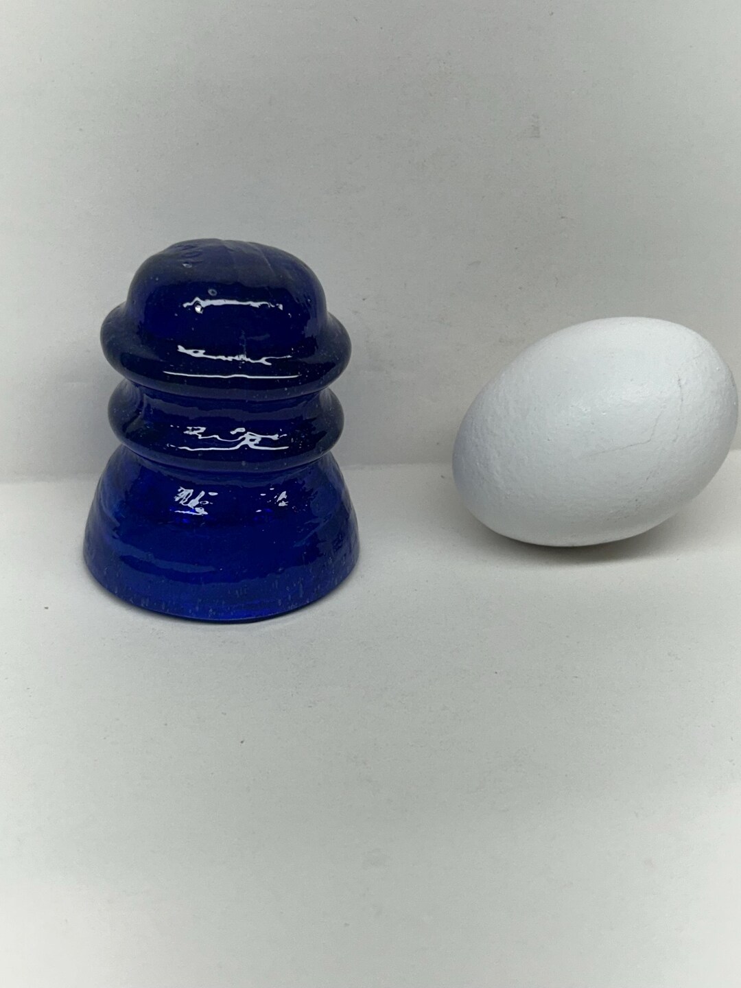 Uranium Glass Mini Cobalt Hemingray Insulator - Etsy