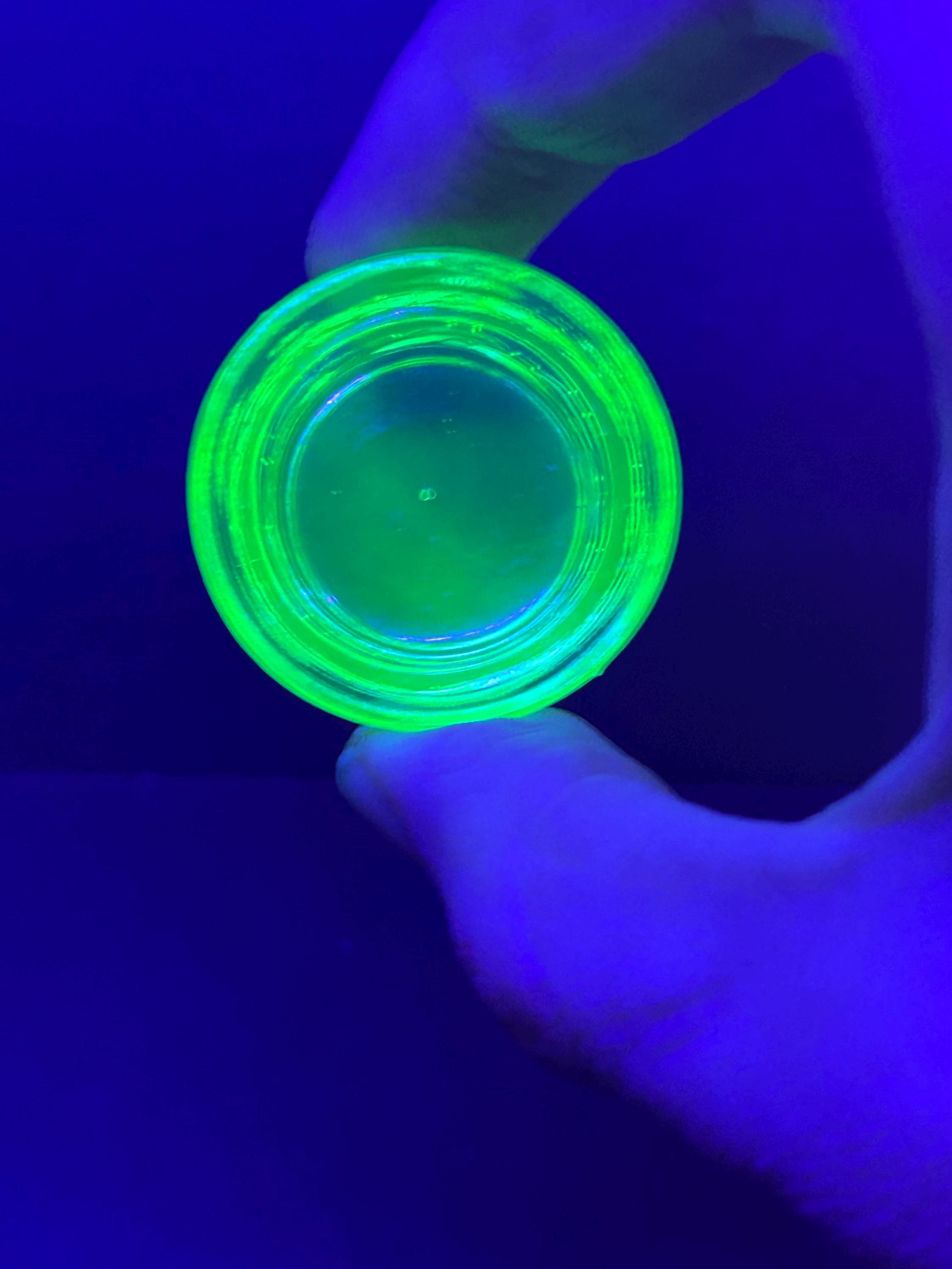 EXCLUSIVE! Mini Green Uranium Glass Chicken Hen on the Nest - Etsy