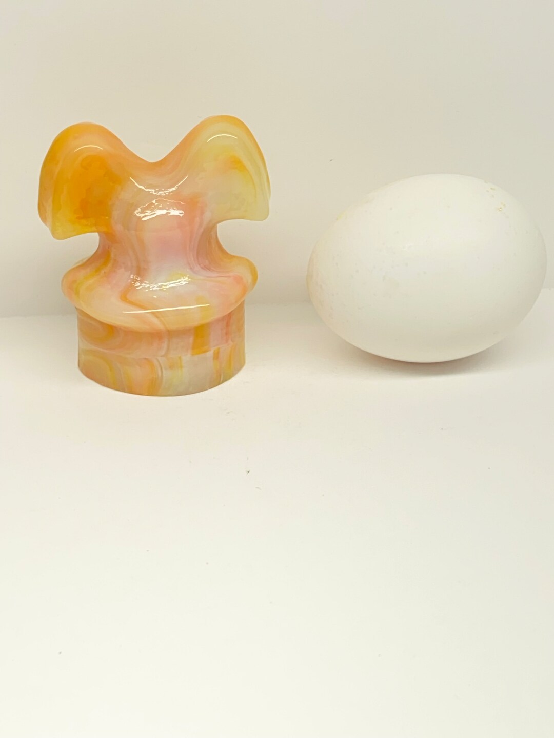 Orange Slag Mini Mickey Mouse Glass Insulator Uranium Glow - Etsy