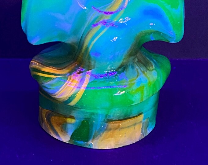 Cobalt Uranium Cadmium Slag Mickey Mouse Glass Insulator Uranium ...