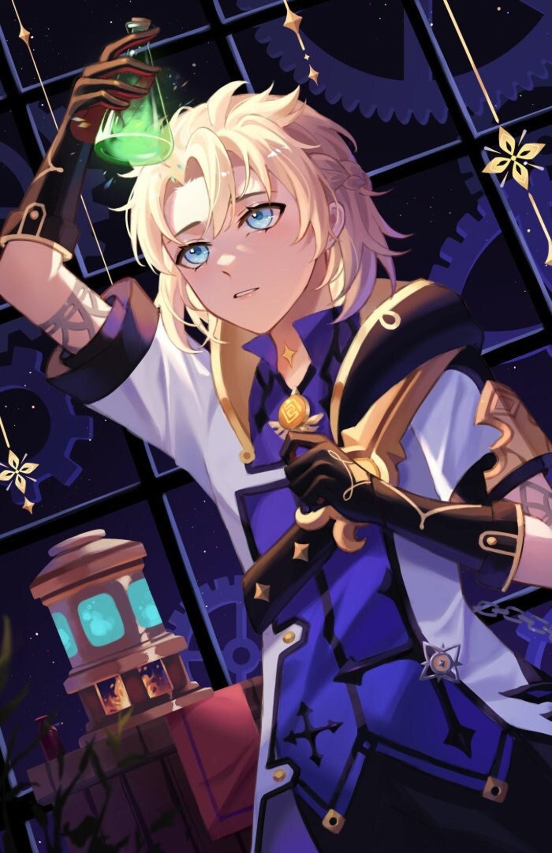 Genshin Impact Albedo 11x17 Poster Print - Etsy