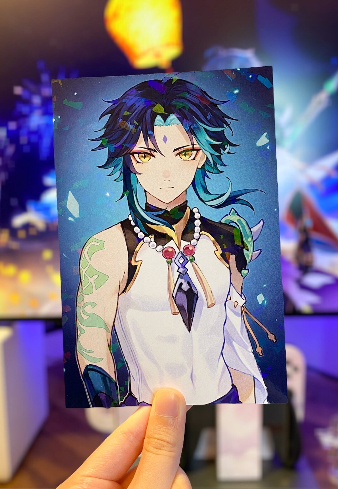 Genshin Impact Xiao 4x6 Holographic Mini Print - Etsy