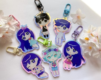OMORI KEYCHAINS Double Face - Etsy