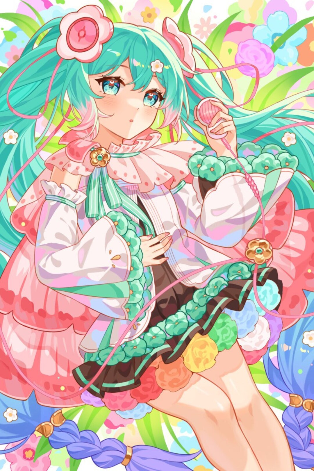 Hatsune Miku Magical Mirai 4x6 Holographic Mini - Etsy
