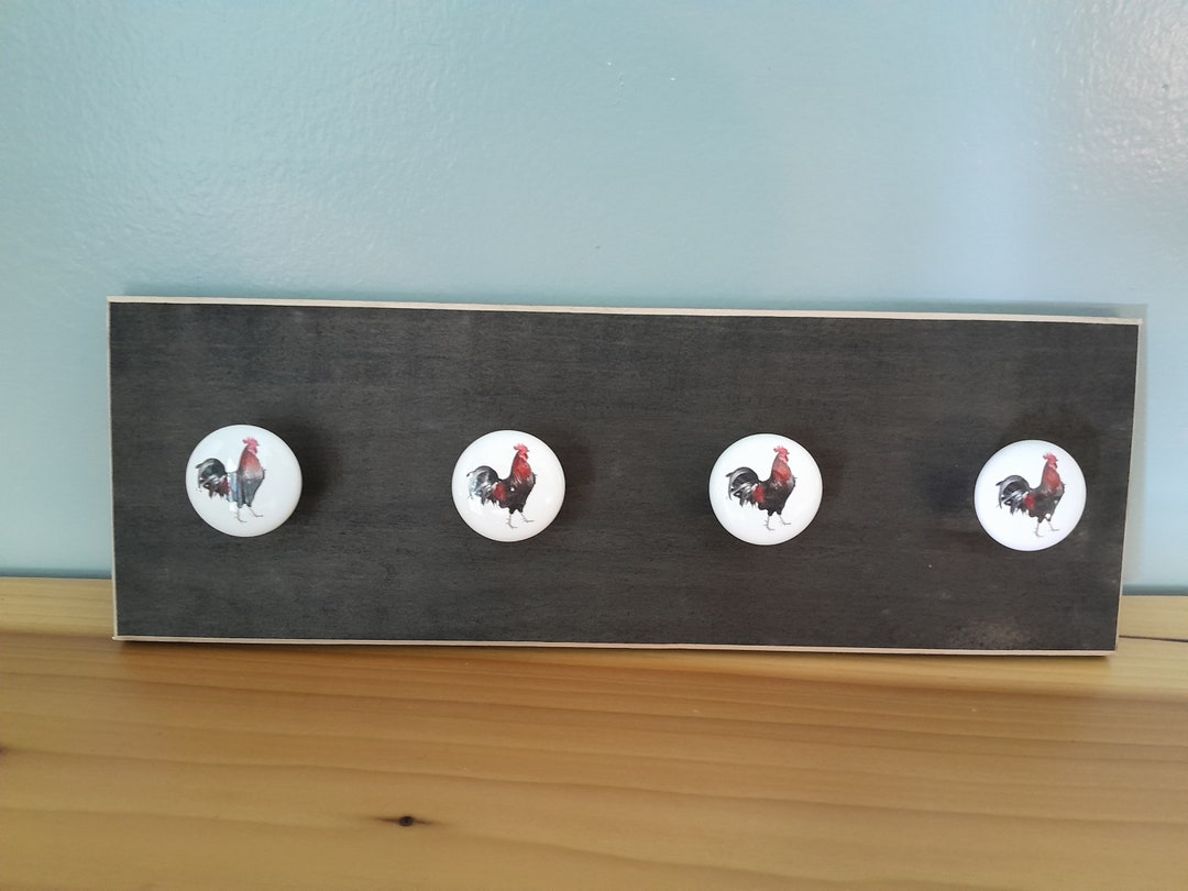 Modern Maple Rooster Hanger - Etsy