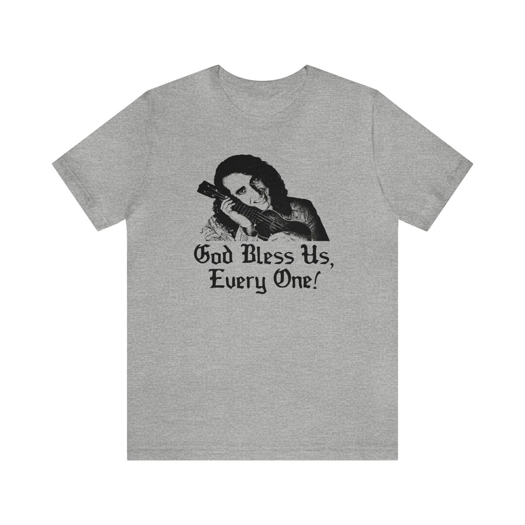 Tiny Tim T Shirt Christmas Holiday Funny Men's Women's 60s 70s 80s ...