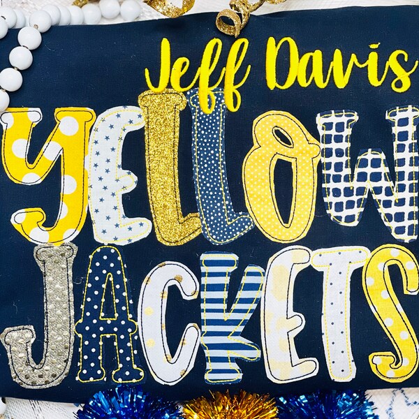 Jeff Davis Yellow Jacket Png - Etsy