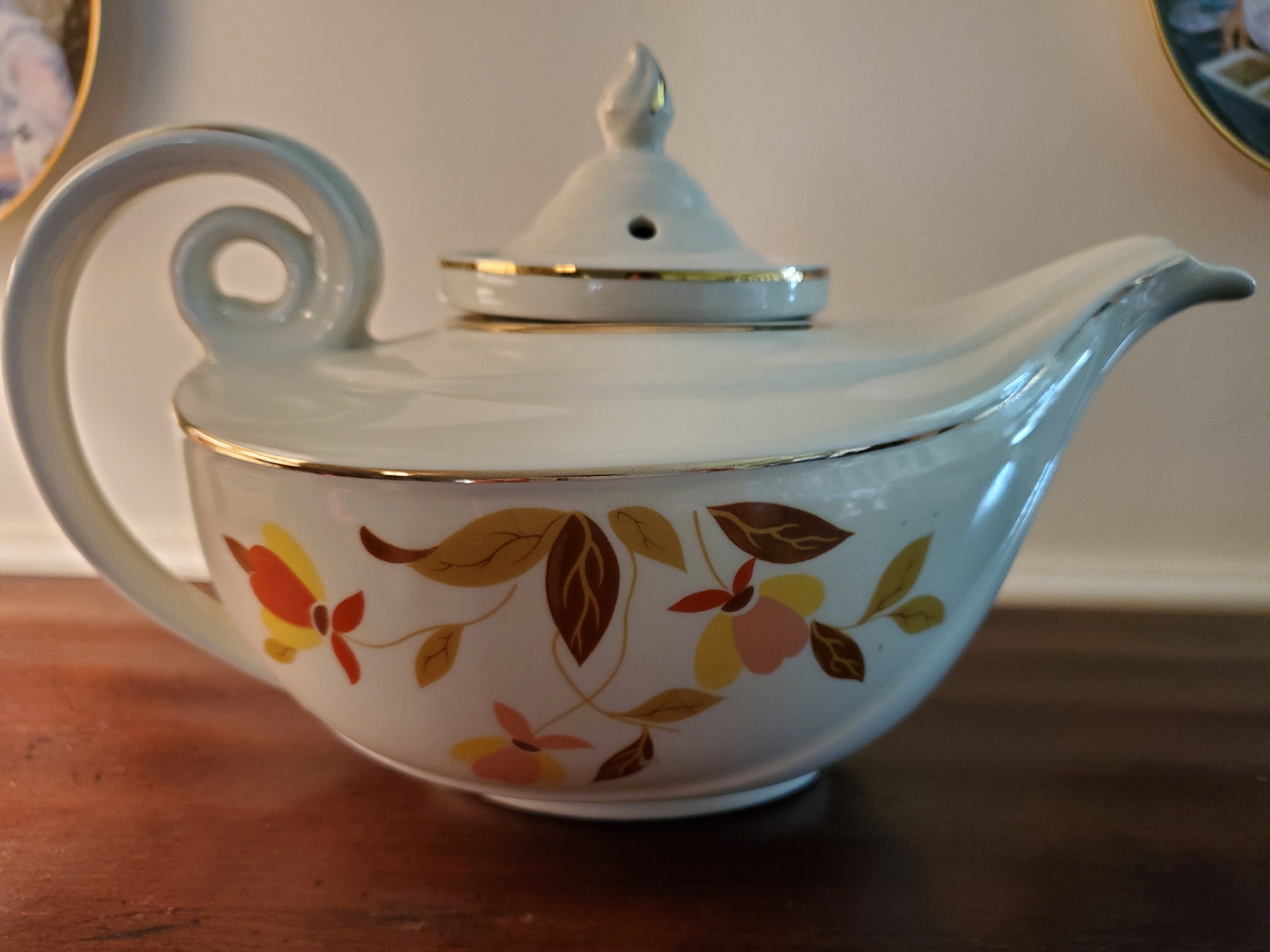 Vintage Halls Jewel-t Aladdin Teapot. Excellent Condition. - Etsy