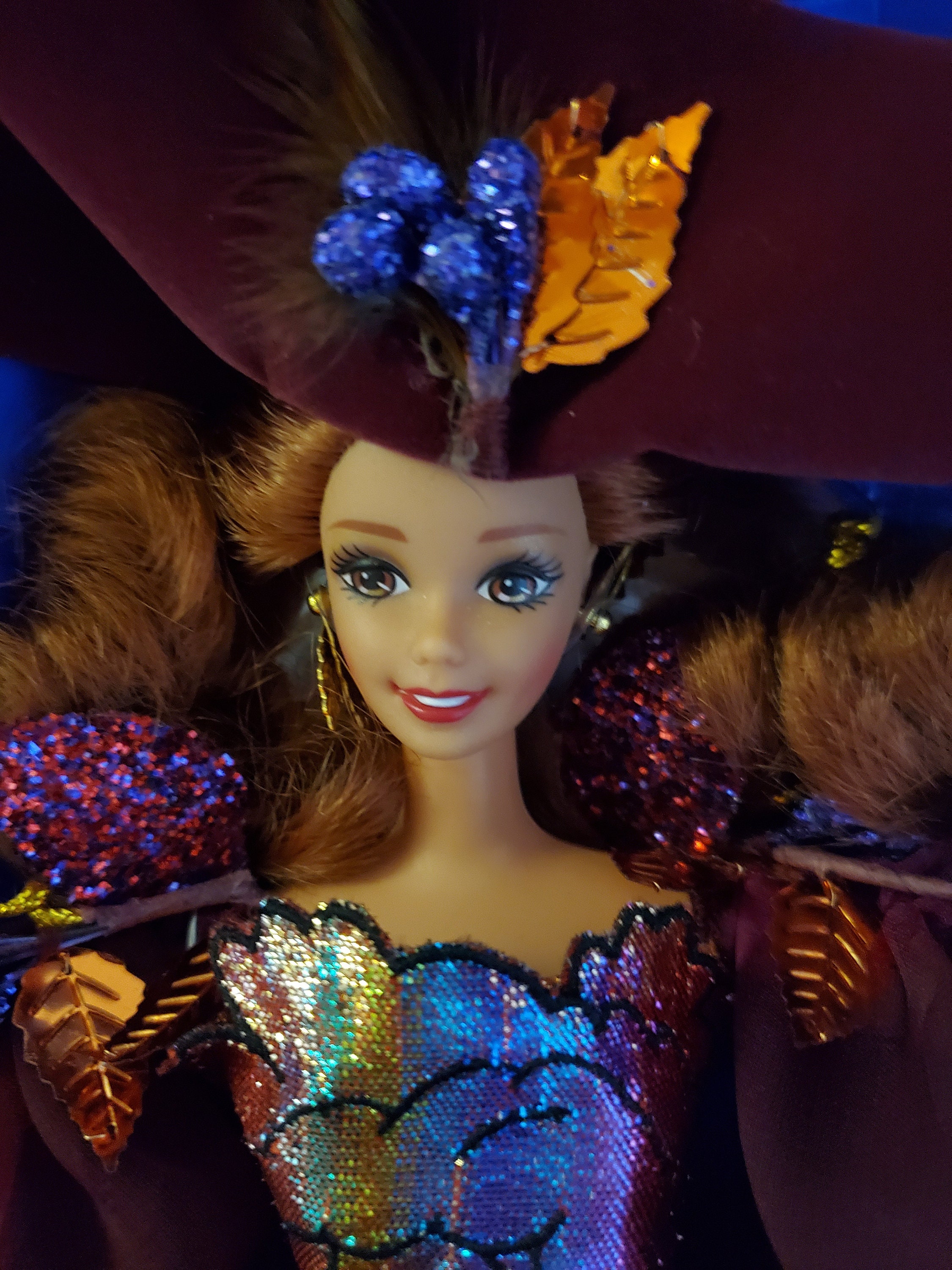 Mattel Barbie 1995 Enchanted Seasons Collection Autumn Glory Barbie ...