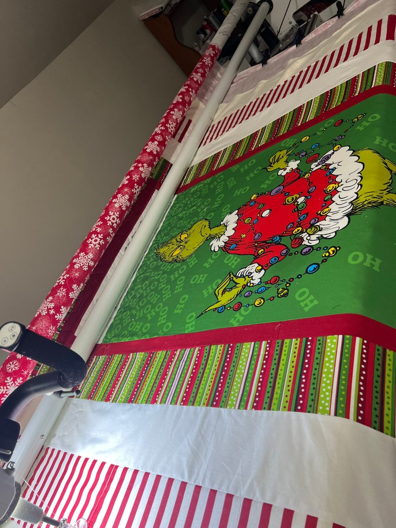 Twin Grinch Christmas Quilt - Etsy