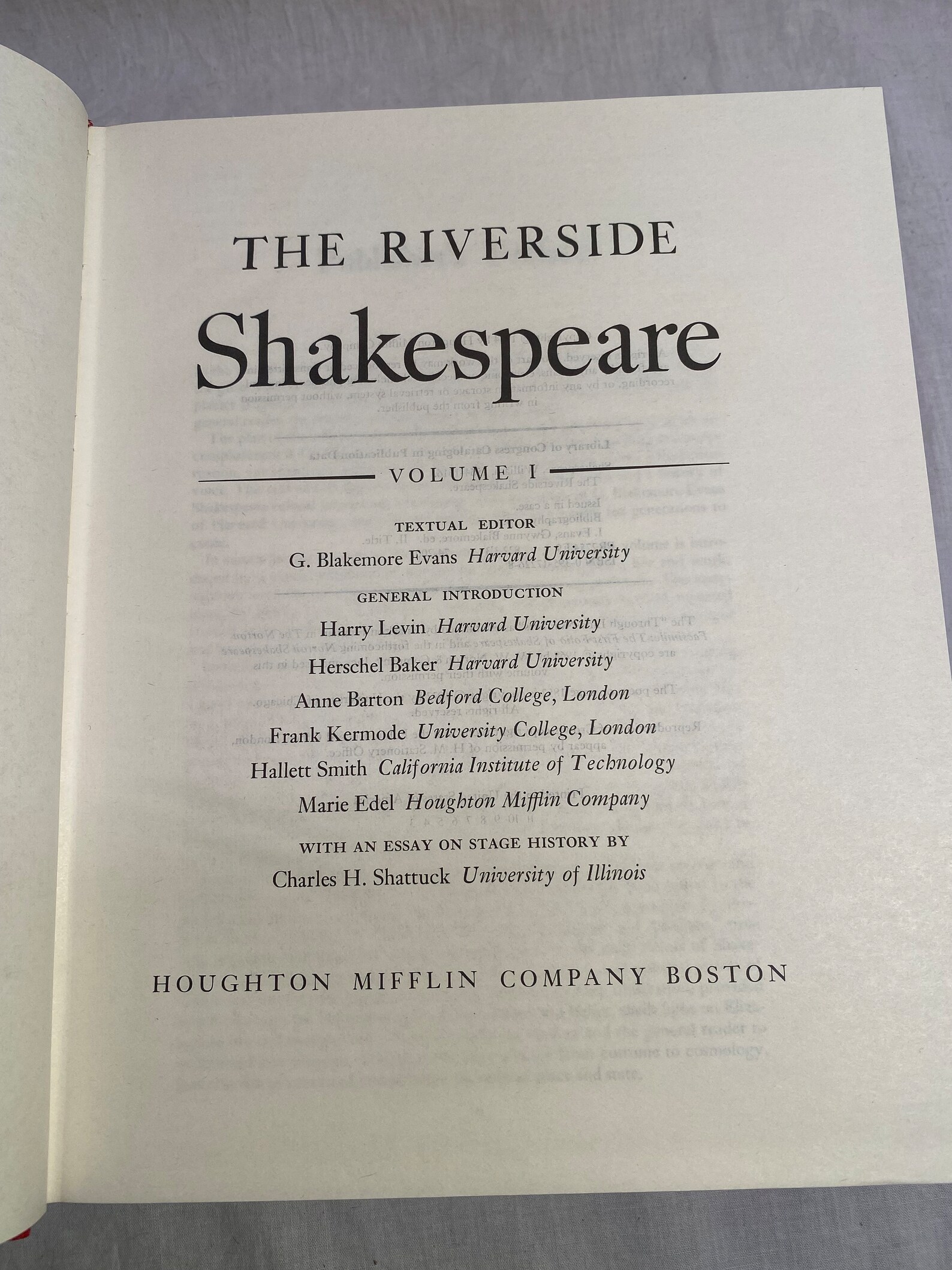 Red Hardcover Reproduction the Riverside by William Shakespeare 1974 - Etsy