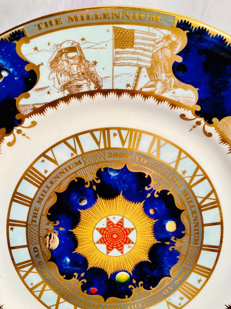 Royal Worcester Millenium Collector Plate - Etsy