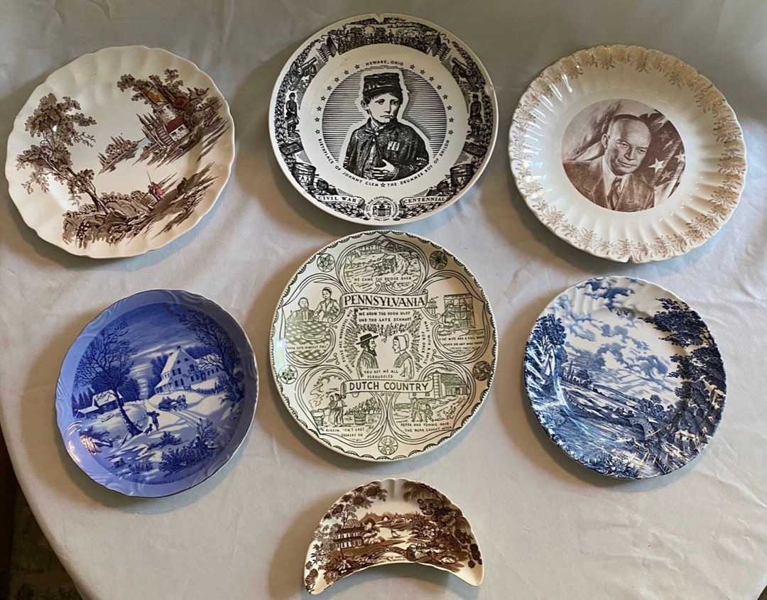 Vintage Plates - Etsy