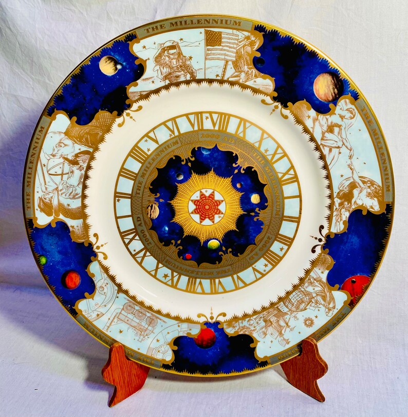 Royal Worcester Millenium Collector Plate - Etsy